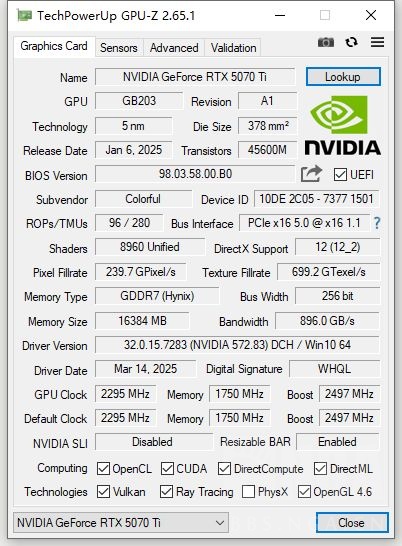 983+5070ti下车 NGA玩家社区