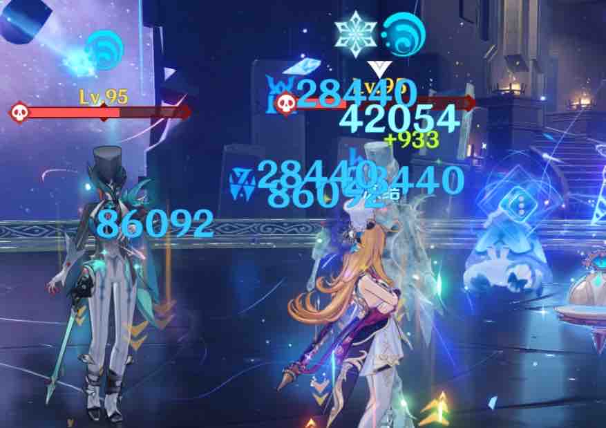 爱可菲水冰队伍里，夜兰3w一根水箭真的很简单吗 NGA玩家社区