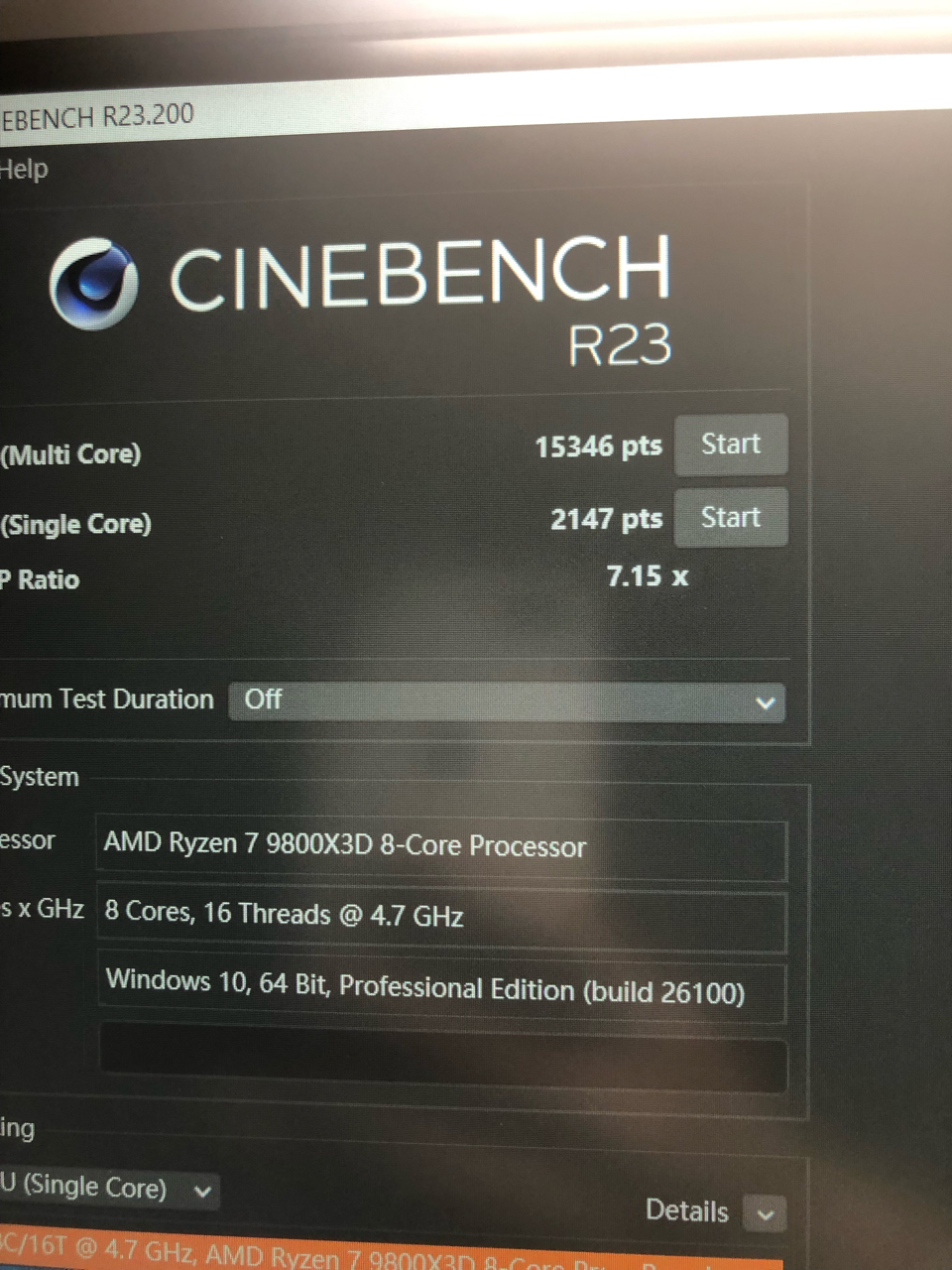 9800x3d r23跑分不正常 NGA玩家社区