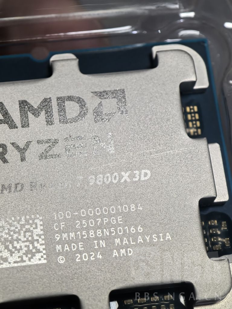 [硬件求助] 这个9800×3D的划痕有问题吗？ NGA玩家社区