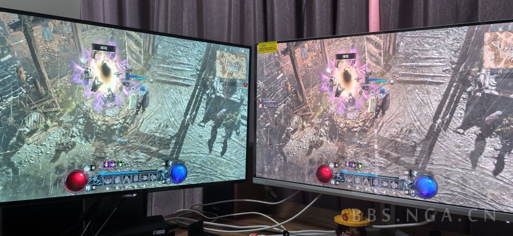 京东近期的飞利浦O8(QD-OLED)和HKC OG32UK(WOLED)都到了，随手对比 NGA玩家社区