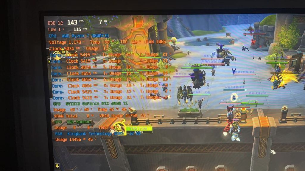 请问cpu核心有效频率是什么意思啊？9800x3d跑wow有效频率特别低，跑r23也跑不满，请问是怎么回事啊？ NGA玩家社区