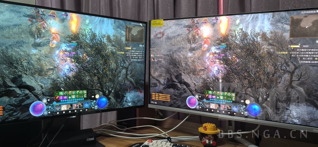 京东近期的飞利浦O8(QD-OLED)和HKC OG32UK(WOLED)都到了，随手对比 NGA玩家社区