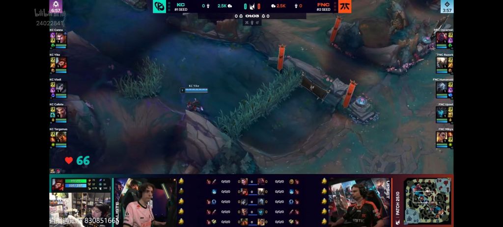 [外赛区赛事]今日lec观赛贴：败者组第二轮，KC vs FNC NGA玩家社区