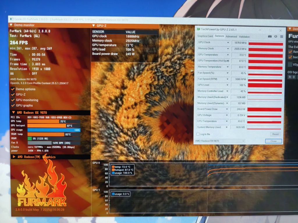 被9070水着折腾了一周，换9070xt超合金后终于舒坦了 178