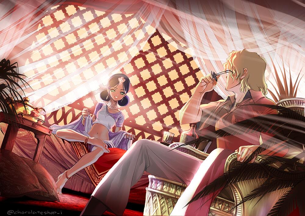 甚至choco重发了一遍无字版的夏亚逛妓院插图 NGA玩家社区