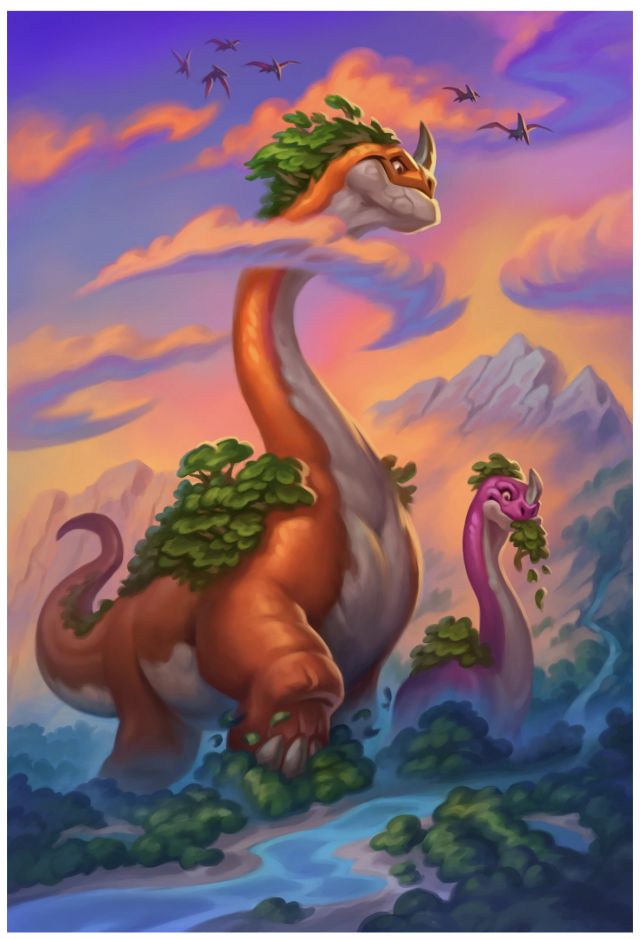 [LCU新卡] 中立普通随从 超巨摩天龙 11费14/28 野兽 NGA玩家社区