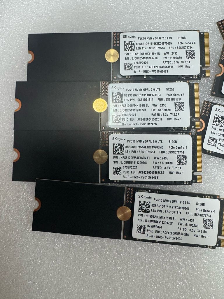 全新海力士pvc10 2242 512G 4.0协议固态硬盘价格210元 NGA玩家社区