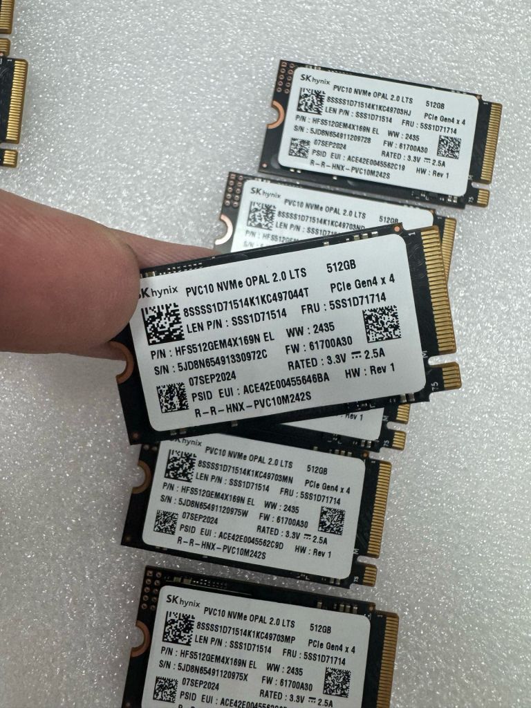 全新海力士pvc10 2242 512G 4.0协议固态硬盘价格210元 NGA玩家社区