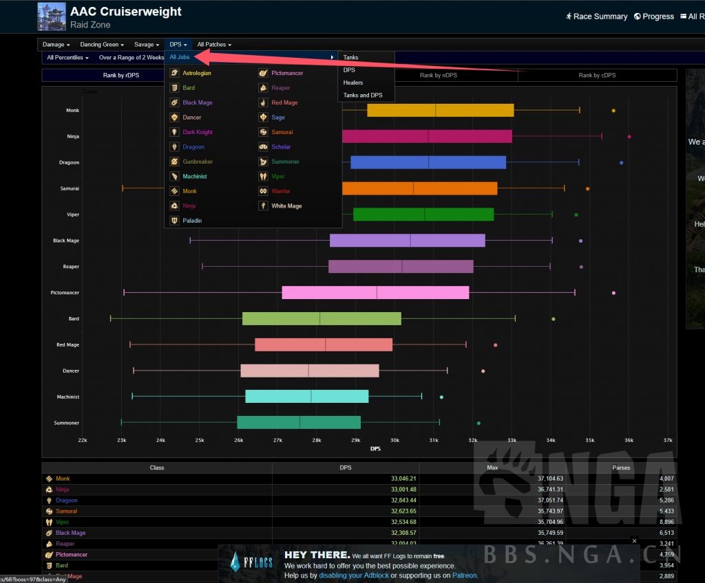 [举手提问]为什么我的logs网排名tn不和d在一起列出 NGA玩家社区