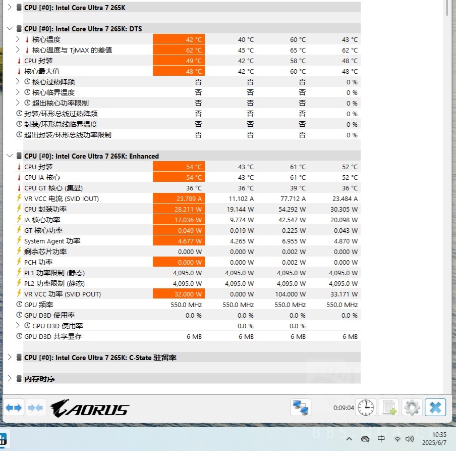 请各位使用265k的老铁，来说说散热情况吧，我这待机都有50°了 NGA玩家社区