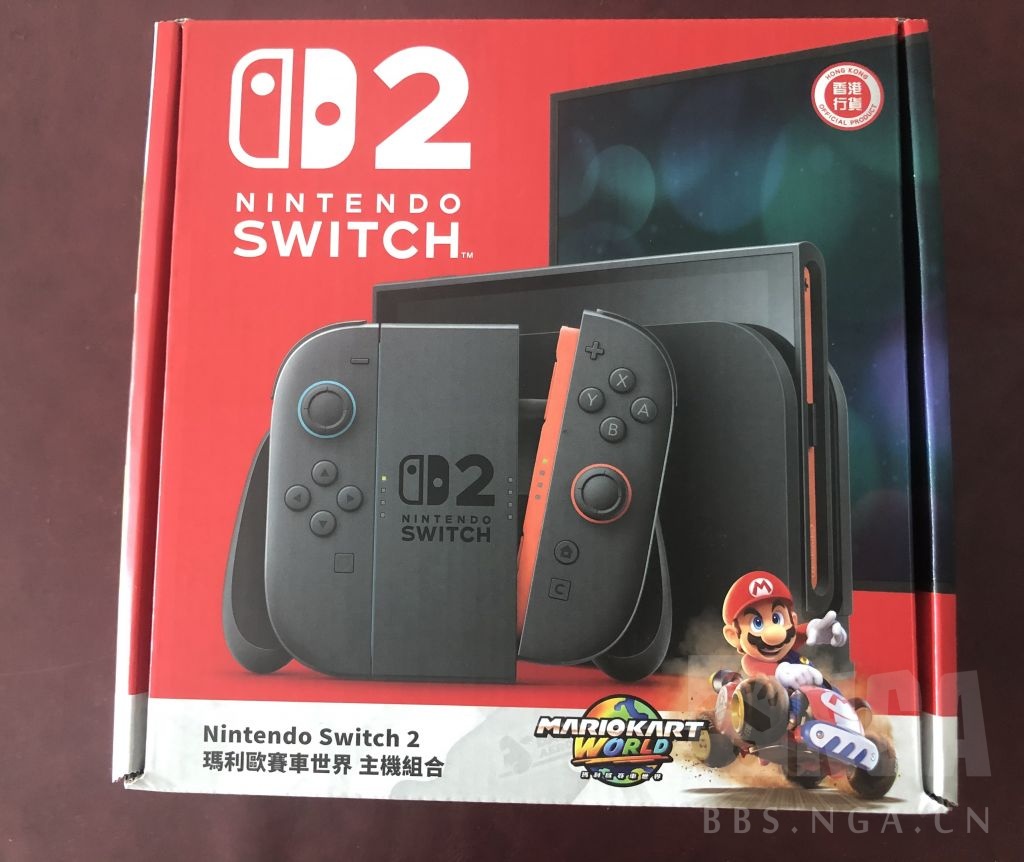 [Switch 2相关] NS2开箱贴膜完毕，发个上手体验 NGA玩家社区