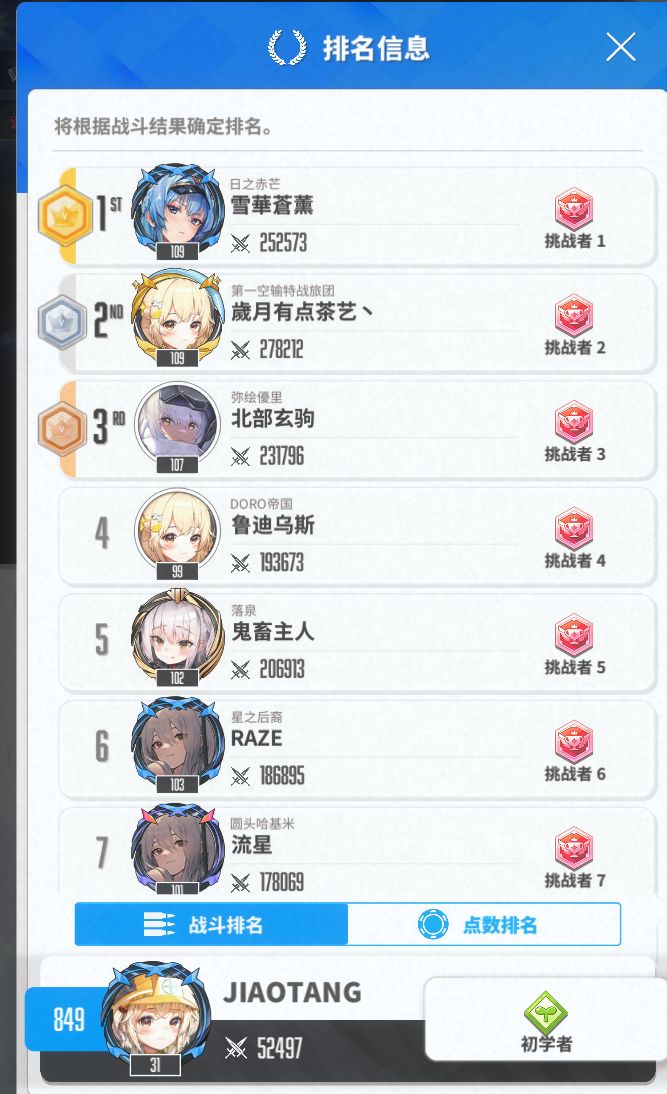 [国服]昨天才入坑，今天被当做填线宝宝了pjjc NGA玩家社区