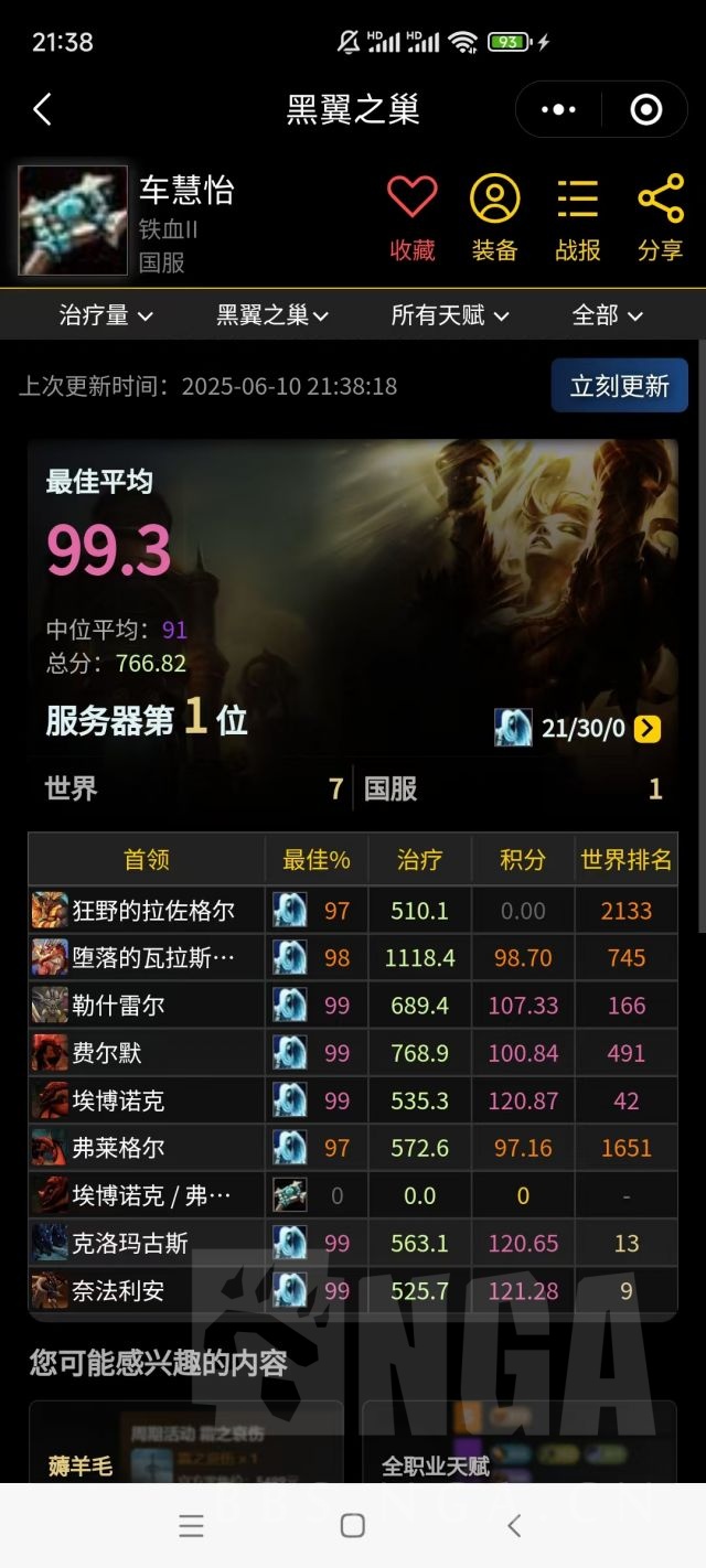 刷wcl分刷精分了都开始碰辞dps嘞 NGA玩家社区