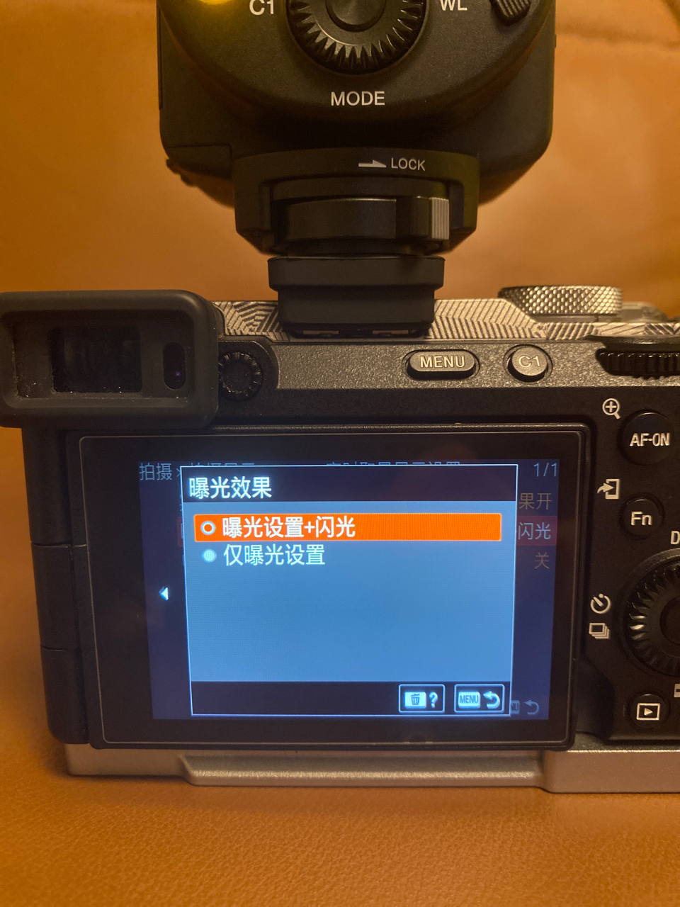 关于A7C2+原厂闪F60RM2的实时取景 NGA玩家社区