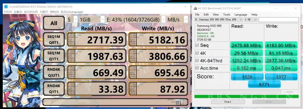 990ep用pcie转接卡以后掉速严重 NGA玩家社区