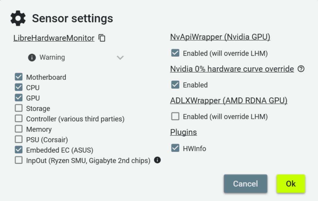 PC补完计划-从零开始的Fancontrol+HWiNFO插件 NGA玩家社区
