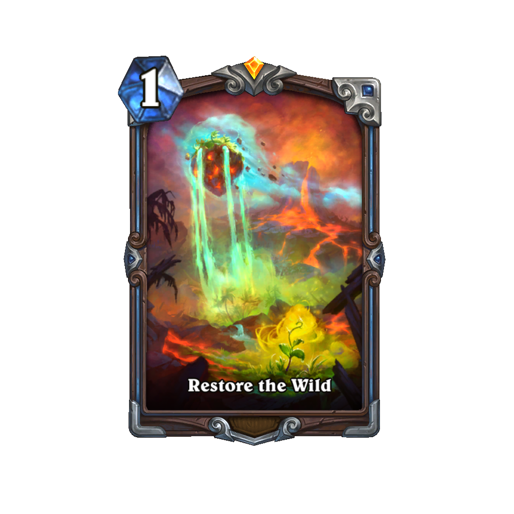 [LCU新卡] 德鲁伊任务 治愈荒野 1费 任务：填满你的面板，总计3回合。奖励：永茂之花。 NGA玩家社区