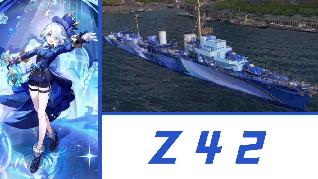 [战舰涂装]Z42 芙宁娜 布伦努斯 星尘 NGA玩家社区