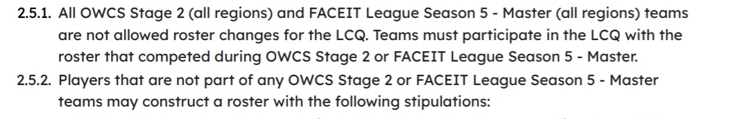 [新闻] EWC电竞世界杯暨OWCS季中赛LCQ赛事细则 NGA玩家社区