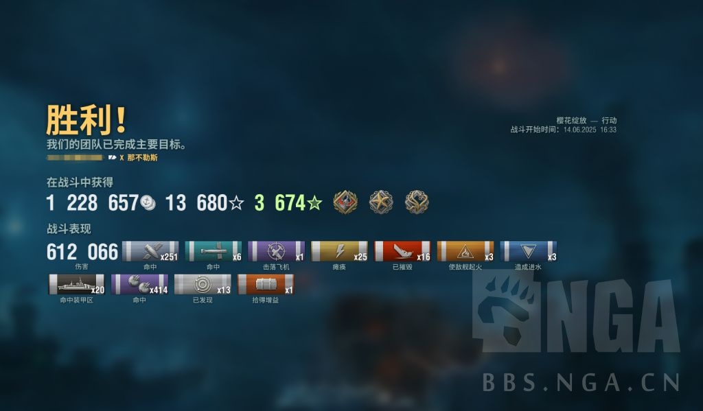 [水] 纪念一下旗舰4000 NGA玩家社区