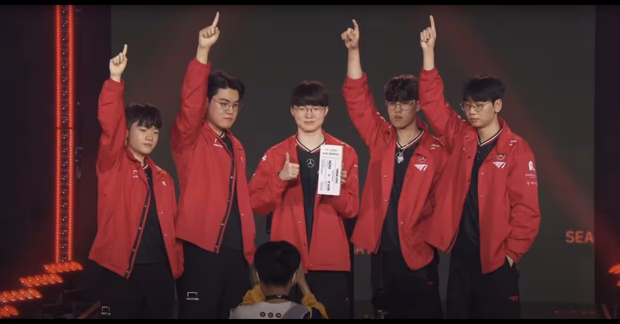 [外赛区赛事]过分了，faker为什么不举起手 NGA玩家社区