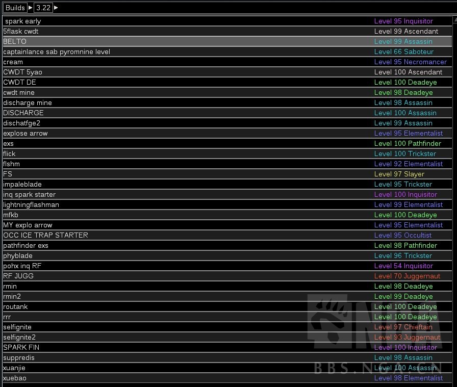 [游戏杂谈] 至今为止所有赛季一共玩过多少种BD？ NGA玩家社区