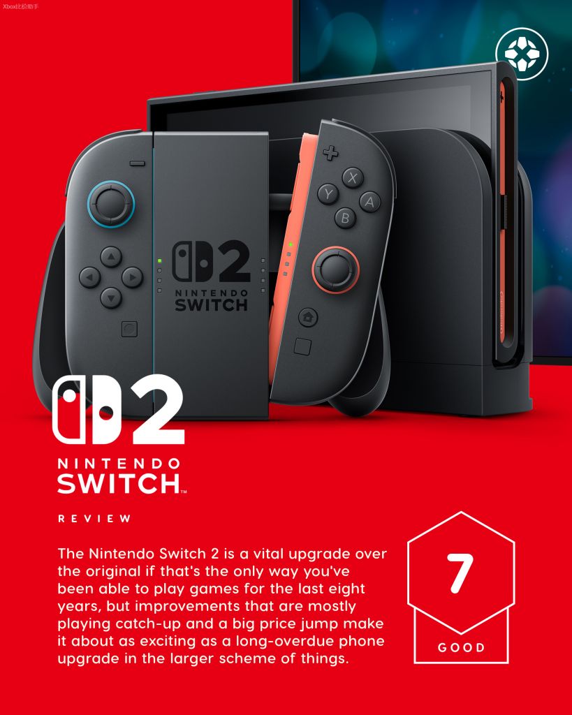 IGN给NS2打了7分，和NS1首发一致 NGA玩家社区