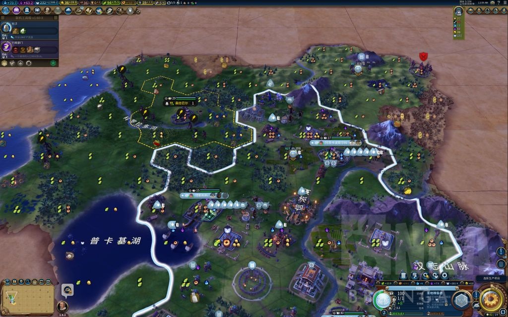 [文明6] 这MOD是真变态。。 178