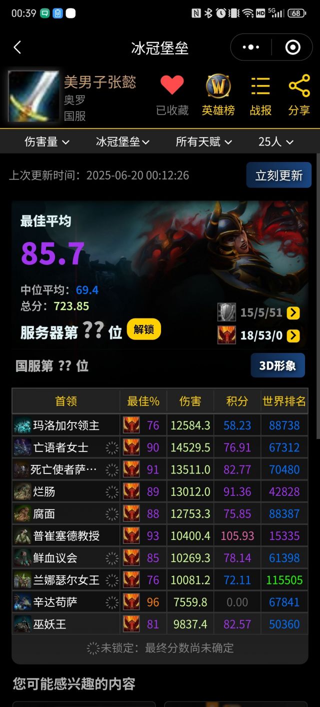 [狂暴] 纯技术交流贴！解决您wlk狂暴战90%的烦恼！-PTICC篇(含个人WA分享) NGA玩家社区