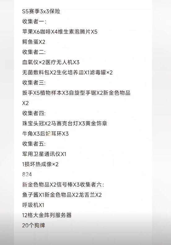 S5赛季收集者，不保真 NGA玩家社区