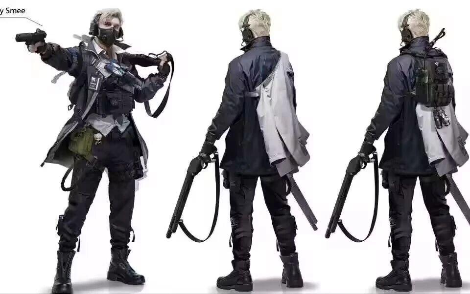 有人在意的角落，三角洲联动 黑=露娜，送葬人=蜂医，EW=麦晓雯，能天使=蛊 NGA玩家社区