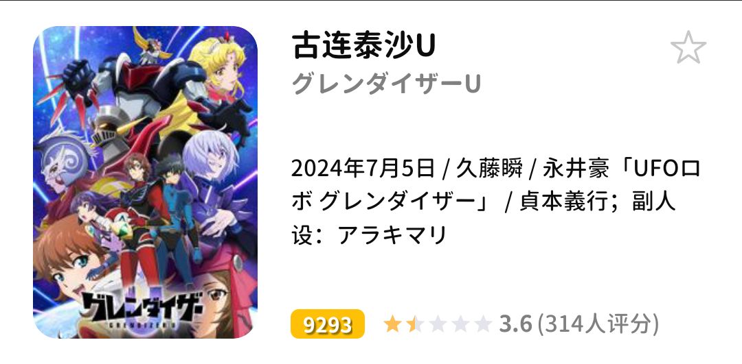 现在还有哪些staff能兜住一部原创的高达TV NGA玩家社区