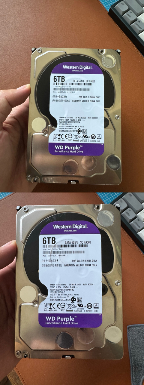 苏州出4块6t西数紫盘 NGA玩家社区