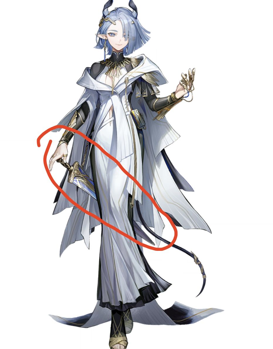 [闲谈交流]黑紧身衣披白布条是阿戈尔特色，以白布条为理由车skade服设没道理的 NGA玩家社区