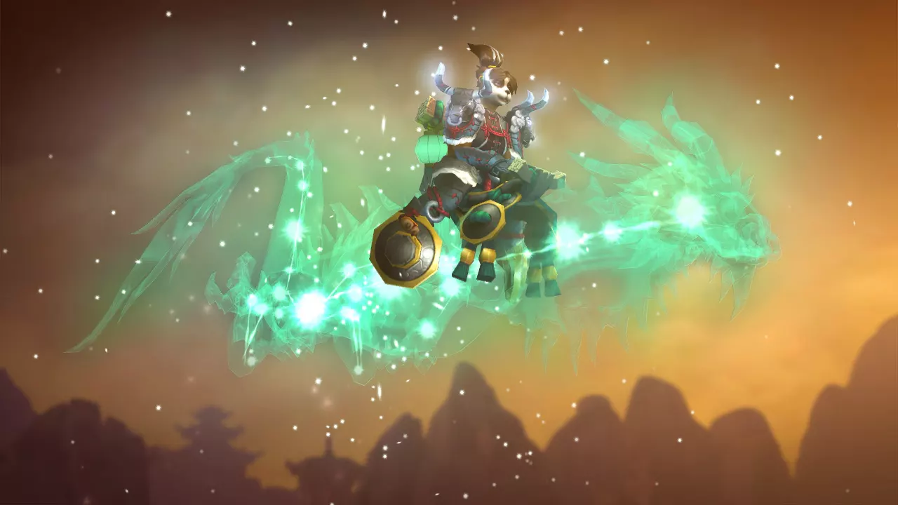 [坐骑/成就] 提醒非国服的玩家，除了天使马，别忘了去领绿色星光龙哦 NGA玩家社区