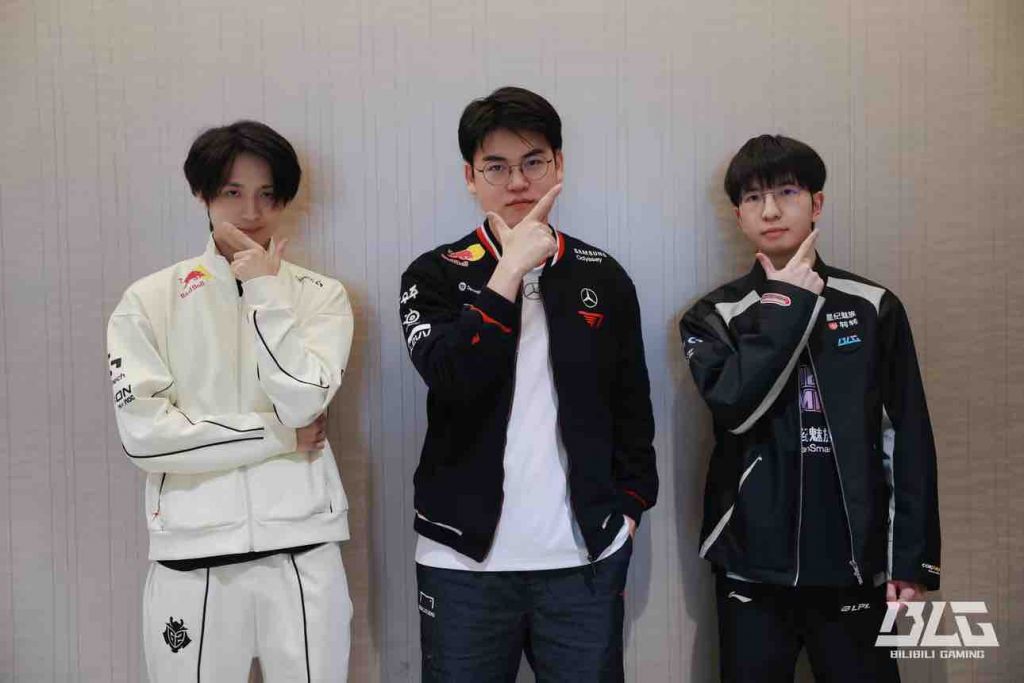 [场外杂谈]blg官方晒出elk与hanssama和gumayusi的合照 NGA玩家社区