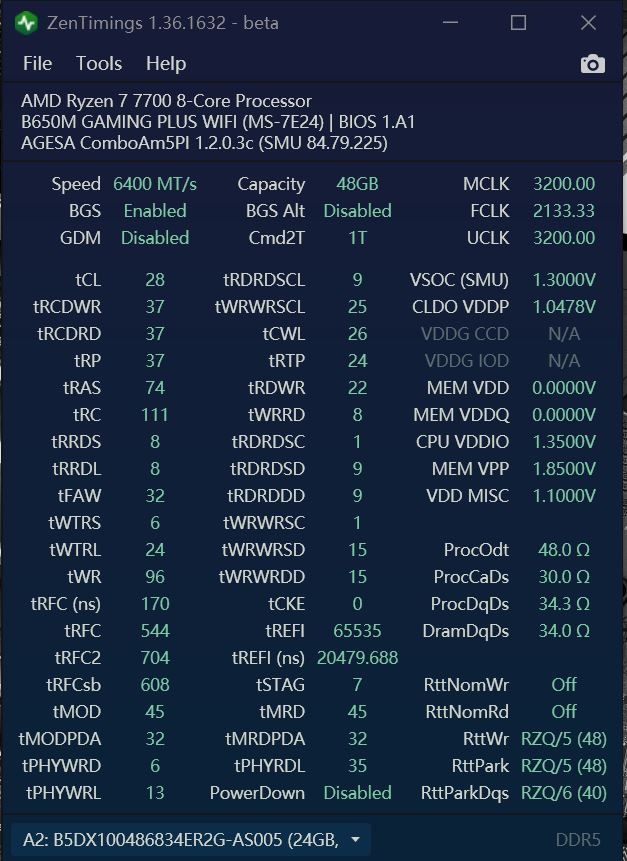 mdie 内存超频6000c28 NGA玩家社区