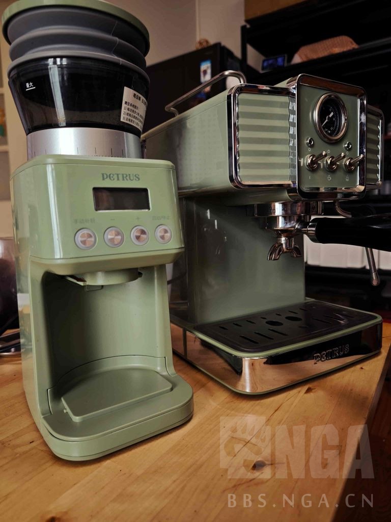 马里奥网球ace和柏翠咖啡机磨豆机一套 NGA玩家社区