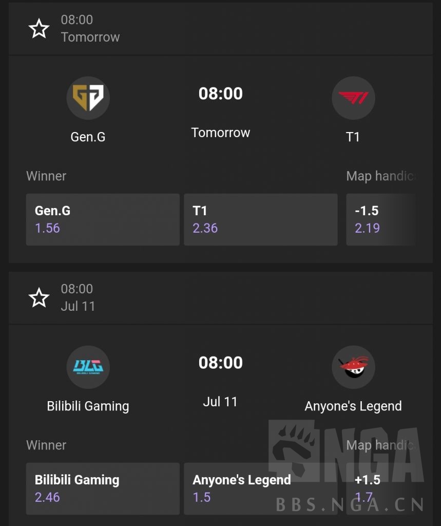 [国际赛事] 明天gg vs T1怎么说？超威可以相信吗？ NGA玩家社区