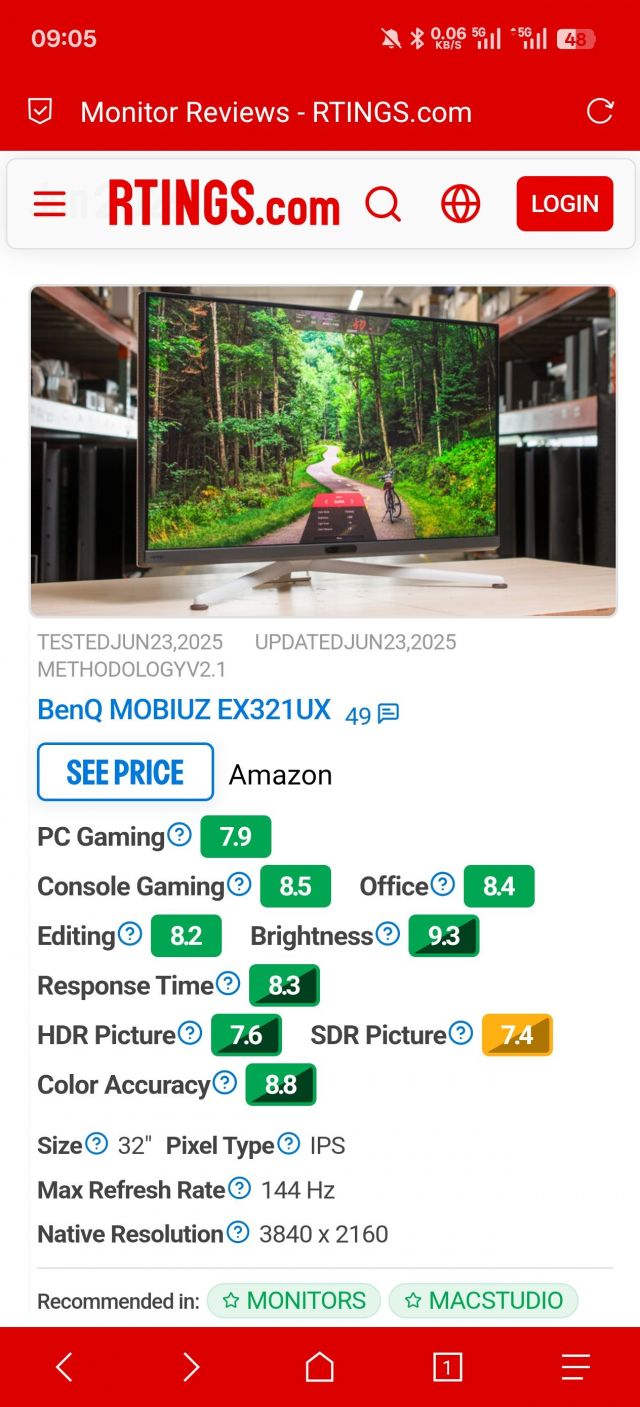 主机配完了，准备更新显示器了，求分析和推荐32寸4k NGA玩家社区