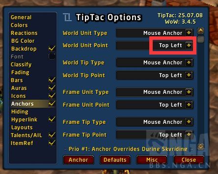 [界面分享] [这里是WLK插件讨论区] tiptac 345版本报错问题望周知 NGA玩家社区