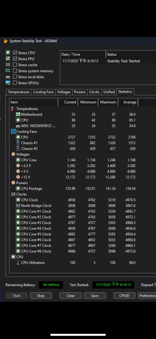 新入盒装9700X，亲人们帮忙看下体质 NGA玩家社区