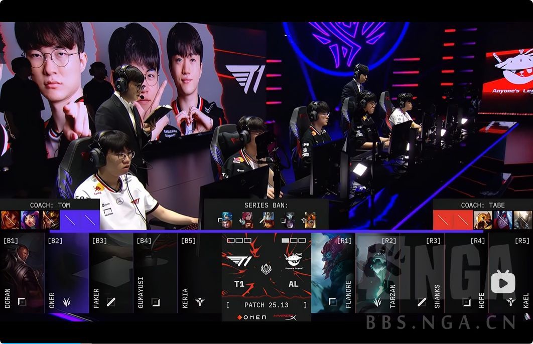 [国际赛事] tabe真的把bp交给小白吧，自己专心训练队员算了 NGA玩家社区