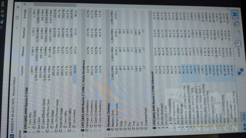 [硬件求助]7700全核睿频求助 NGA玩家社区