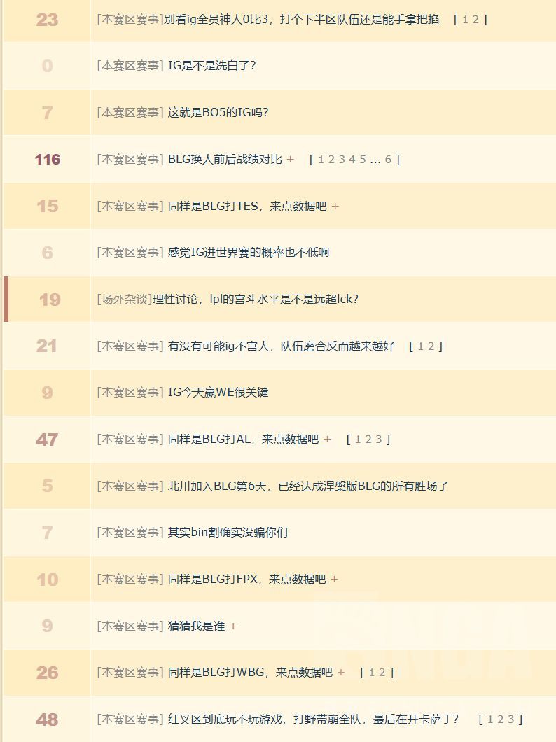 [场外杂谈]ig粉丝还是要乐观点，毕竟在这没法问你什么msi NGA玩家社区