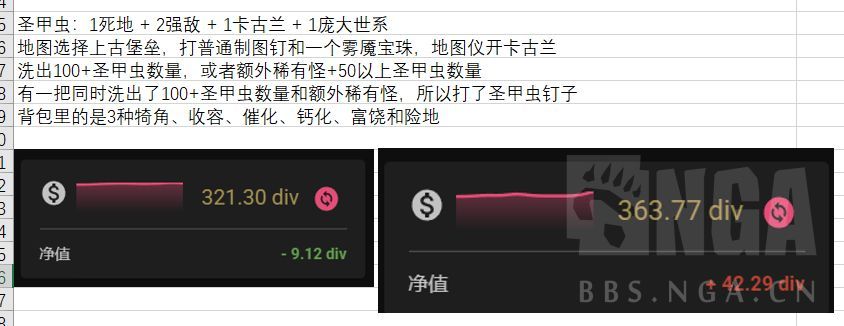 [游戏杂谈] 打了20张t17测试了一下圣甲虫收益 NGA玩家社区