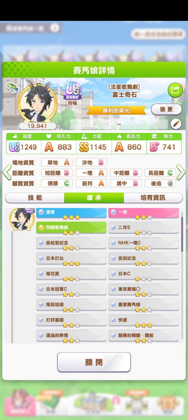 阪神1600顶级祖辈富士 泥草短英中长全打 NGA玩家社区