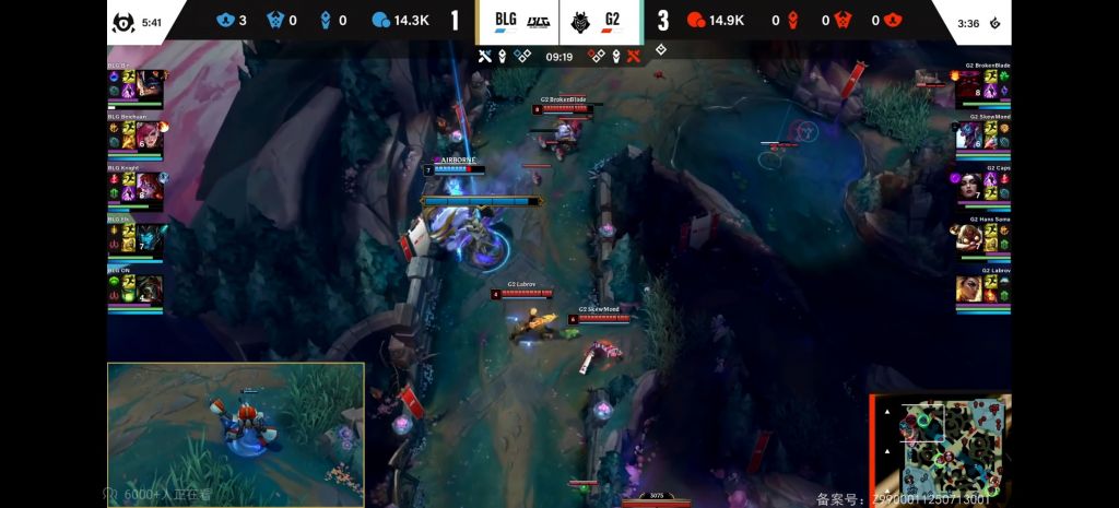 [国际赛事]看回放更觉得BLG昨天第三把已经失智了，指挥变得不似人类 NGA玩家社区