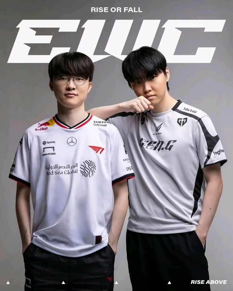 [国际赛事]原来大超真的手搭在Faker肩上。 178